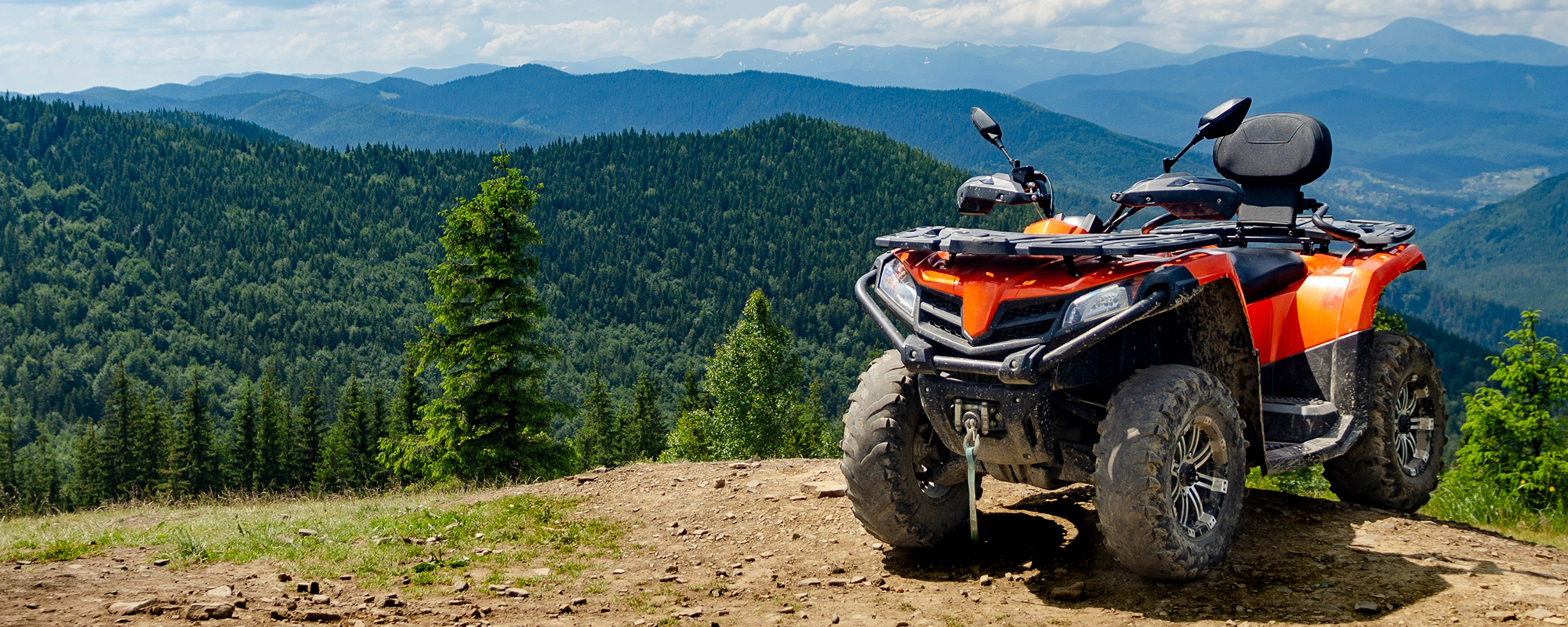 Alpine,Landscape.,Off-road,Atv,Travel,In,The,Carpathians | Jordan ...